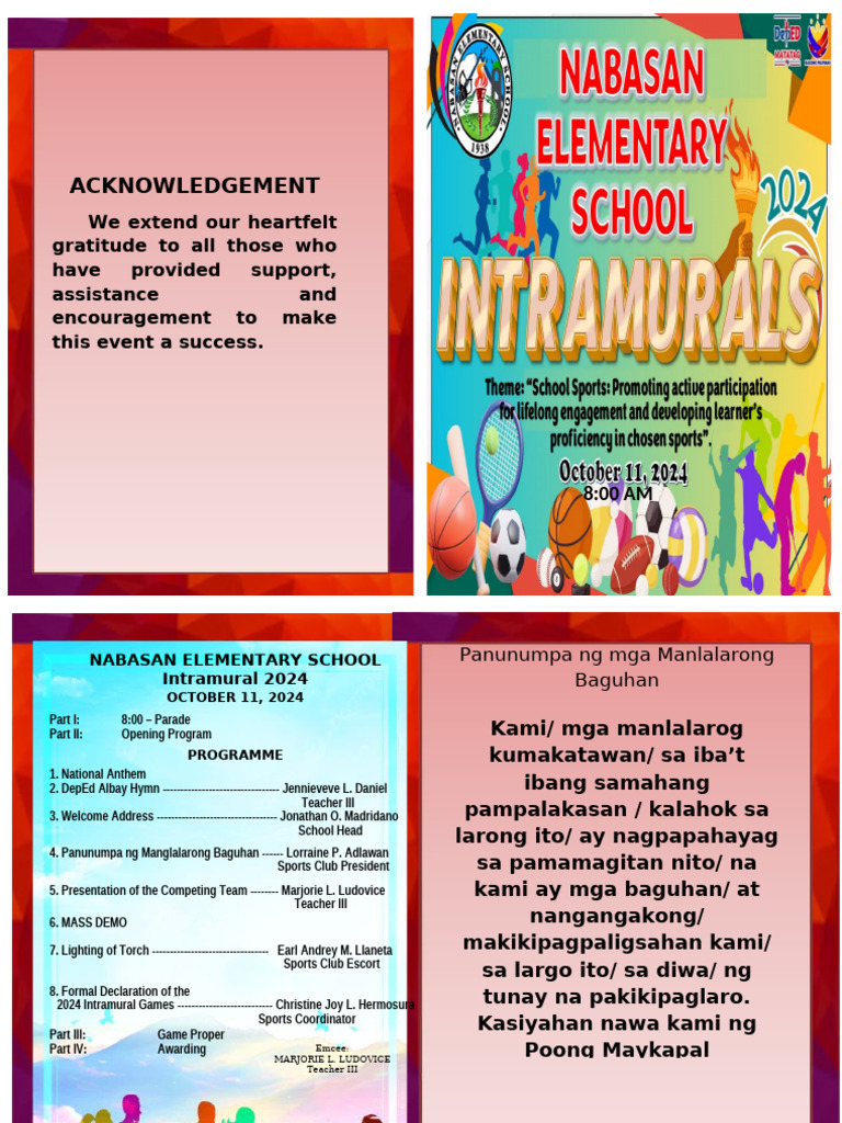 473710769-Intrams-Program-2019 | PDF