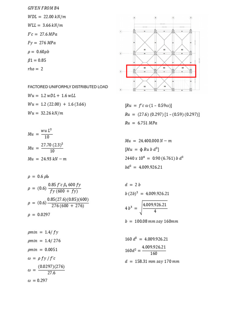 Structural Load Calculation and Design | PDF