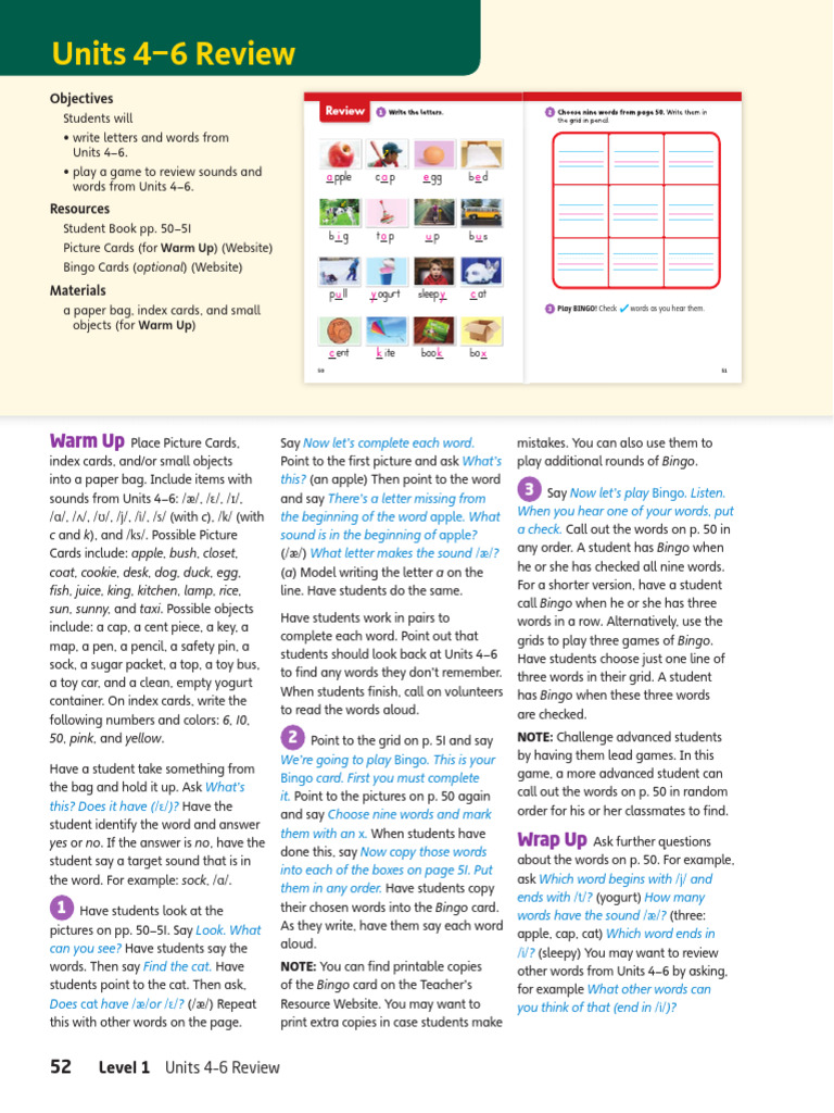 Owphonics1 Units4 6 Review | PDF