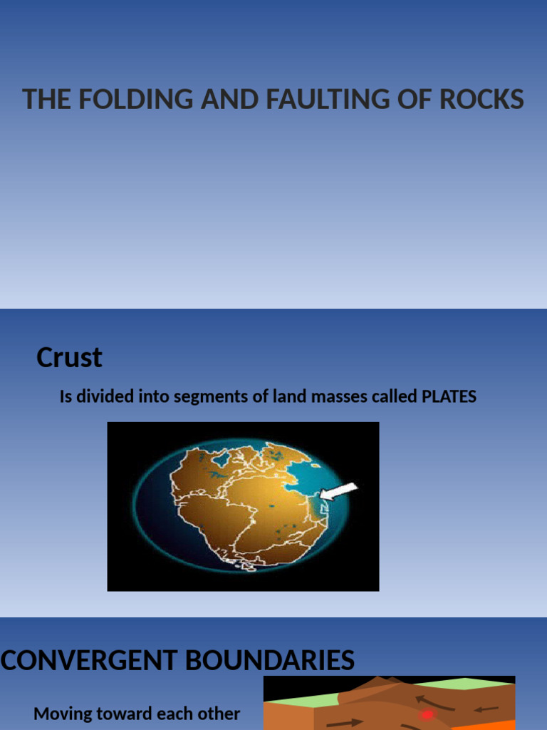 Understanding Rock Folding and Faulting | PDF