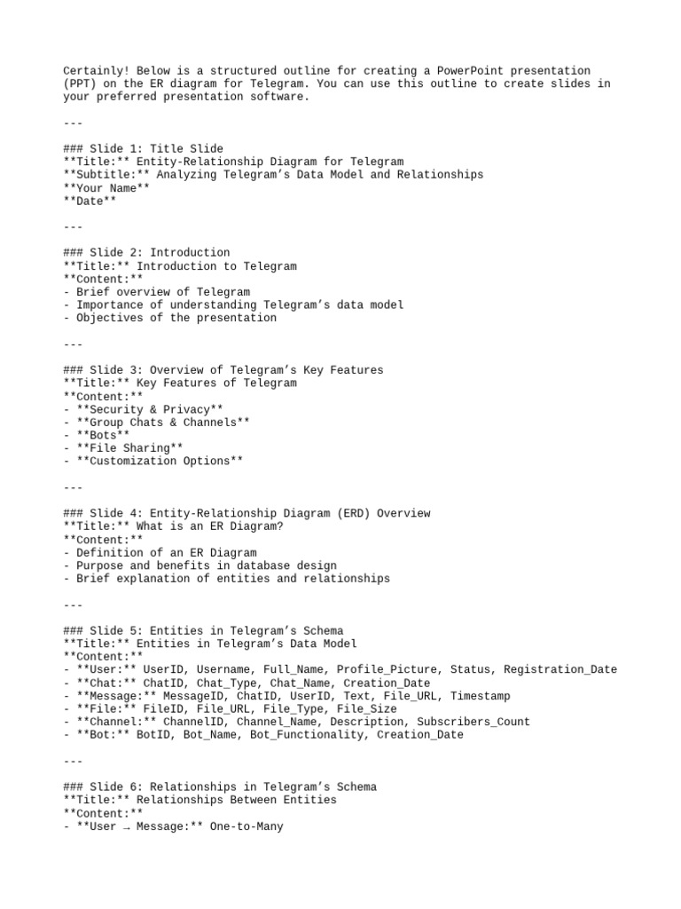 telegram_project | PDF | Data Model | Computing