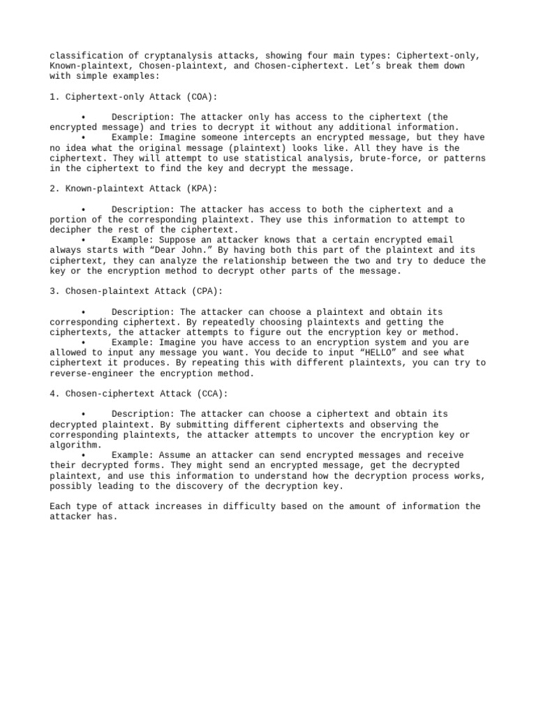 Cryptanalysis Pdf