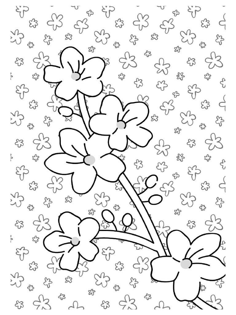 flower-coloring-page-pdf | PDF