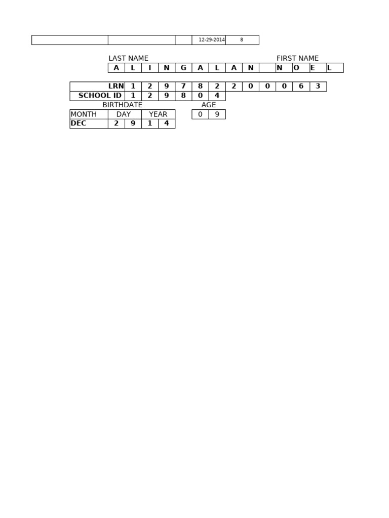 Ellna Exam Day | PDF