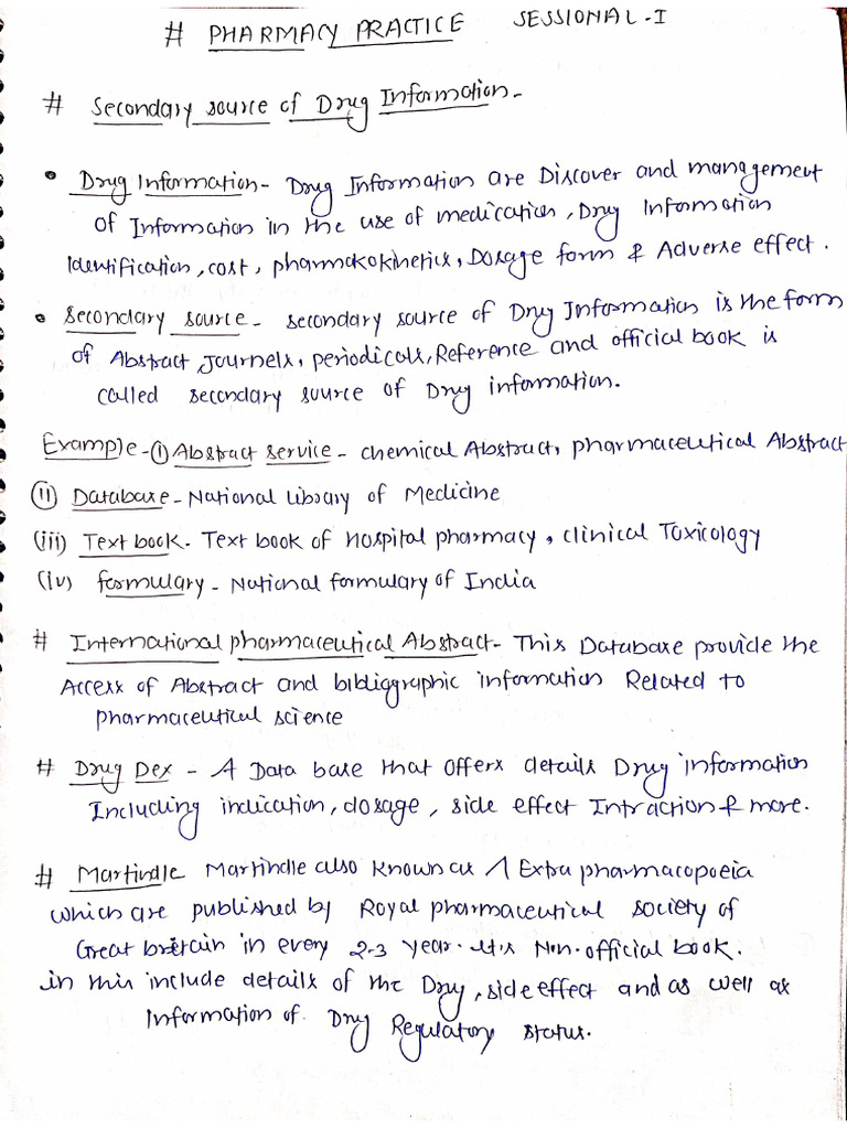 Pharmacy Practice | PDF