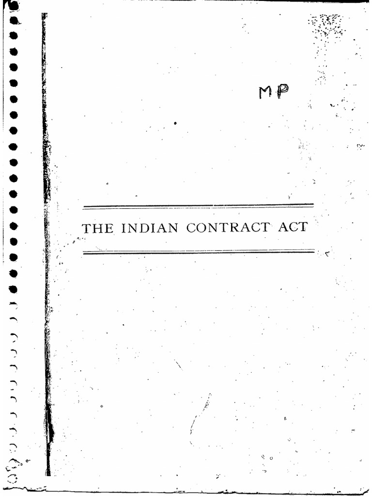 Indian Contract Act 2 | PDF