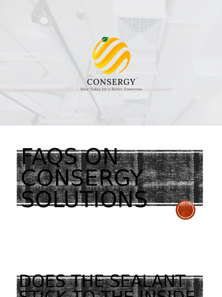 FAQs On Consergy Solutions - PREM | PDF | Duct (Flow) | Mechanical Engineering