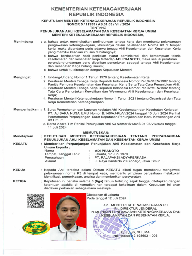 SKP Juli 24-27 Adi Pranoto RAP | PDF