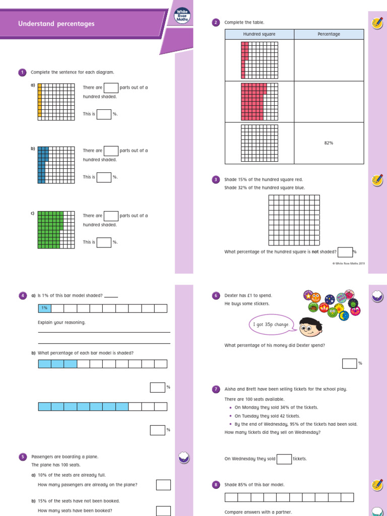 Extra Practice Fraction , Decimals and Percentage .pdf(3) | PDF ...