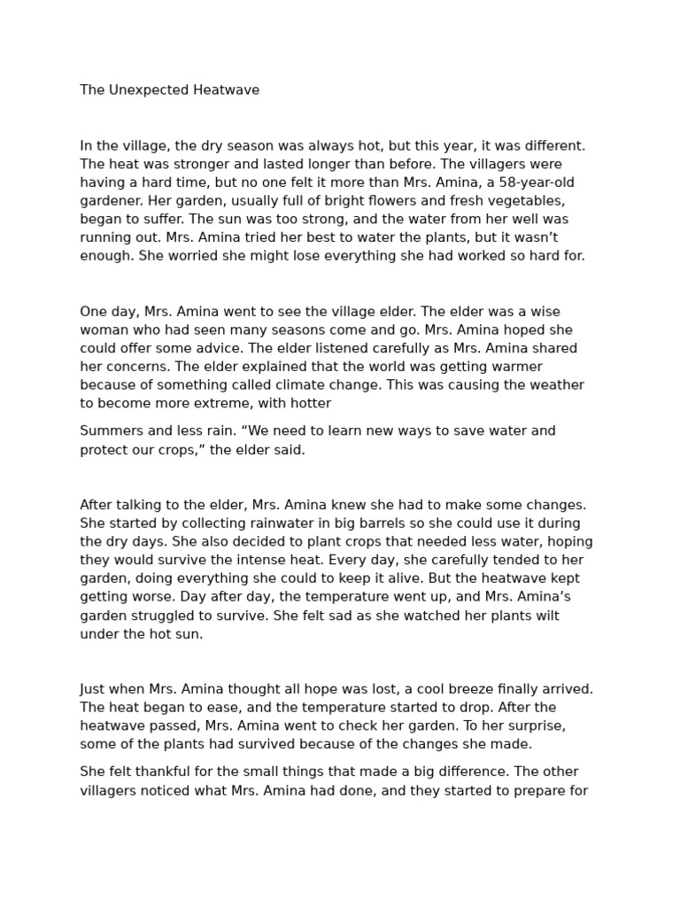 Short Story (Creative Writing ( | PDF