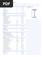 SHS 100x100x5 Specifications and Weight | PDF | Bending | Shear Stress