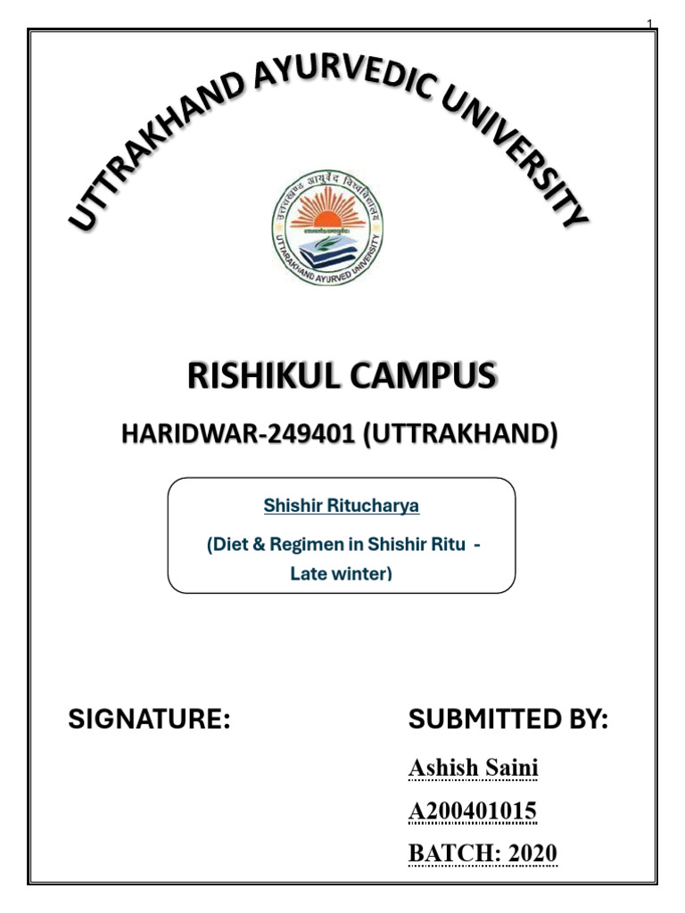 Ayurvedic Winter Wellness Guide | PDF | Ayurveda