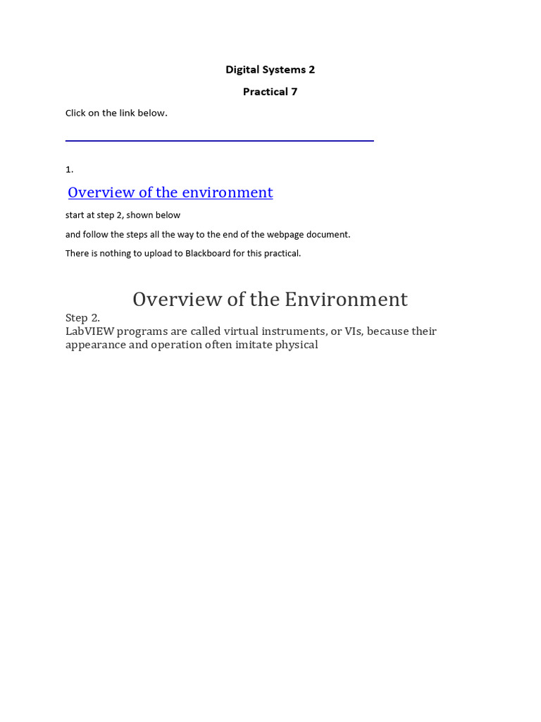 Digital Systems 2 Practical 7A | PDF