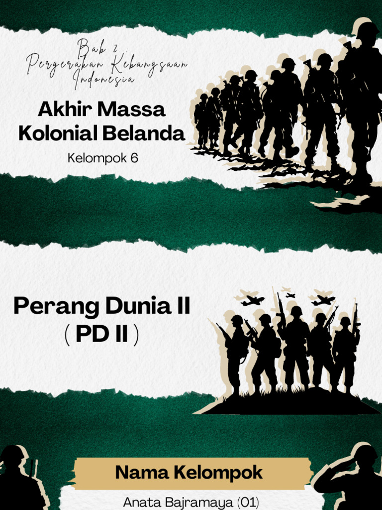 Dampak Perang Dunia II Terhadap Indonesia Dampak Perang Dunia II Juga ...