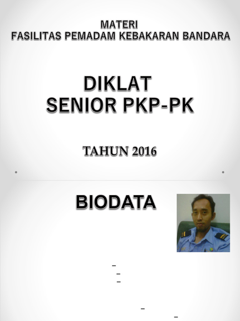 Senior Fasilitas Pkp-pk | PDF