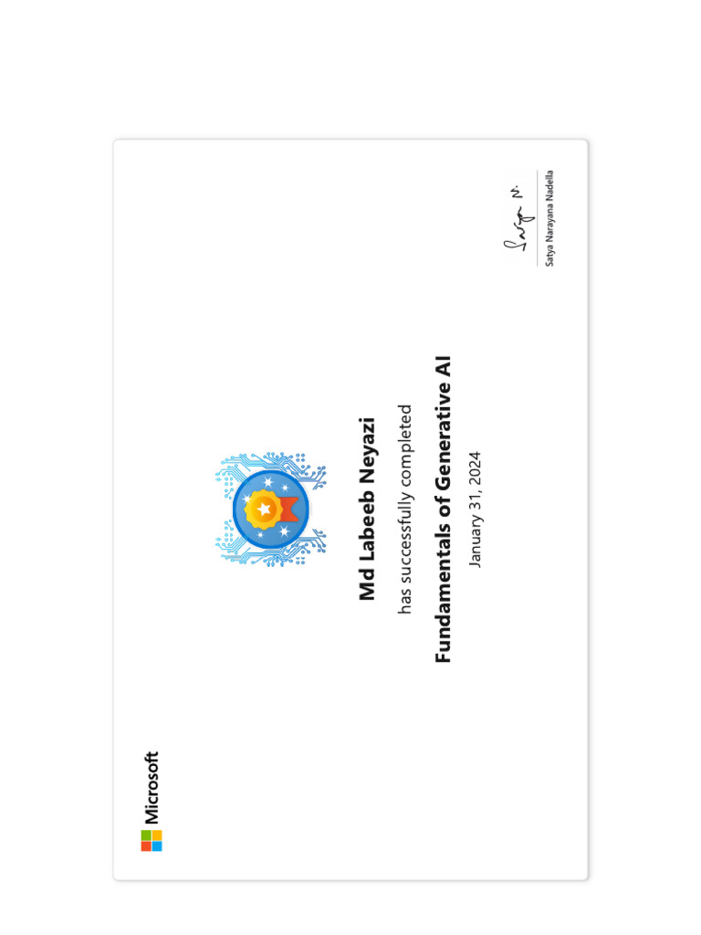 Achievements - Labeebneyazi - Microsoft Learn | PDF