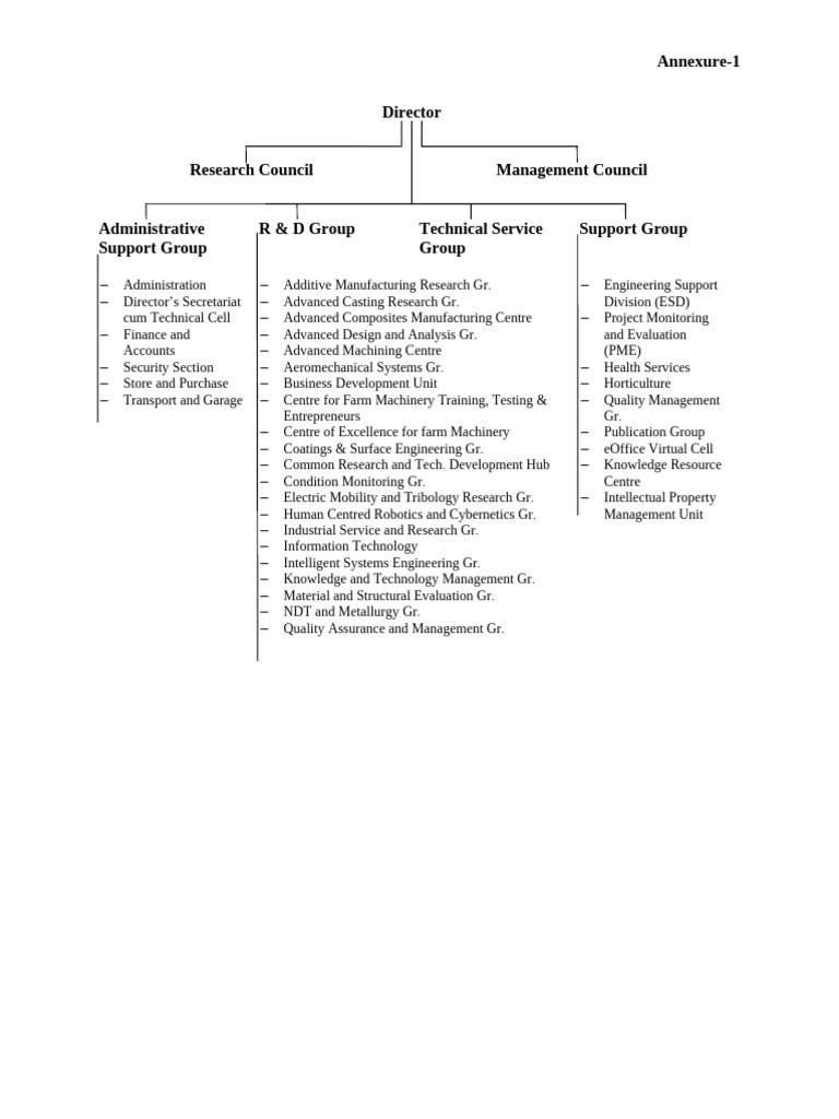 Organizational Structure Overview | PDF