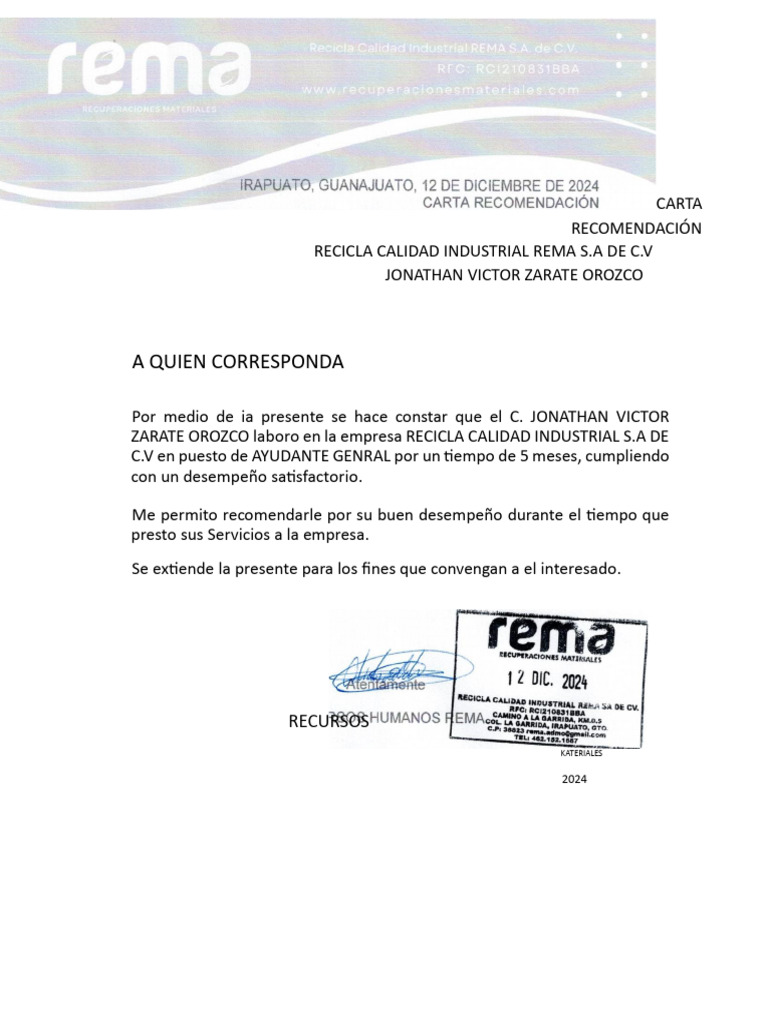 Comparto 'Carta' Con Usted | PDF