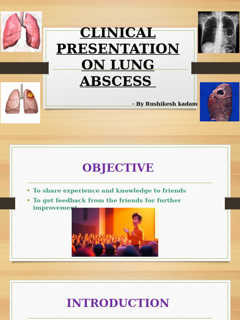 Clinical Insights on Lung Abscess Case | PDF