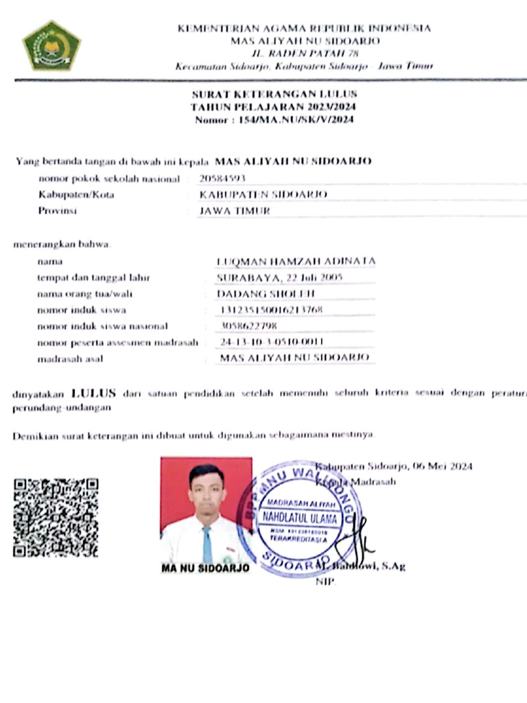 Luqman Hamzah Adinata | PDF