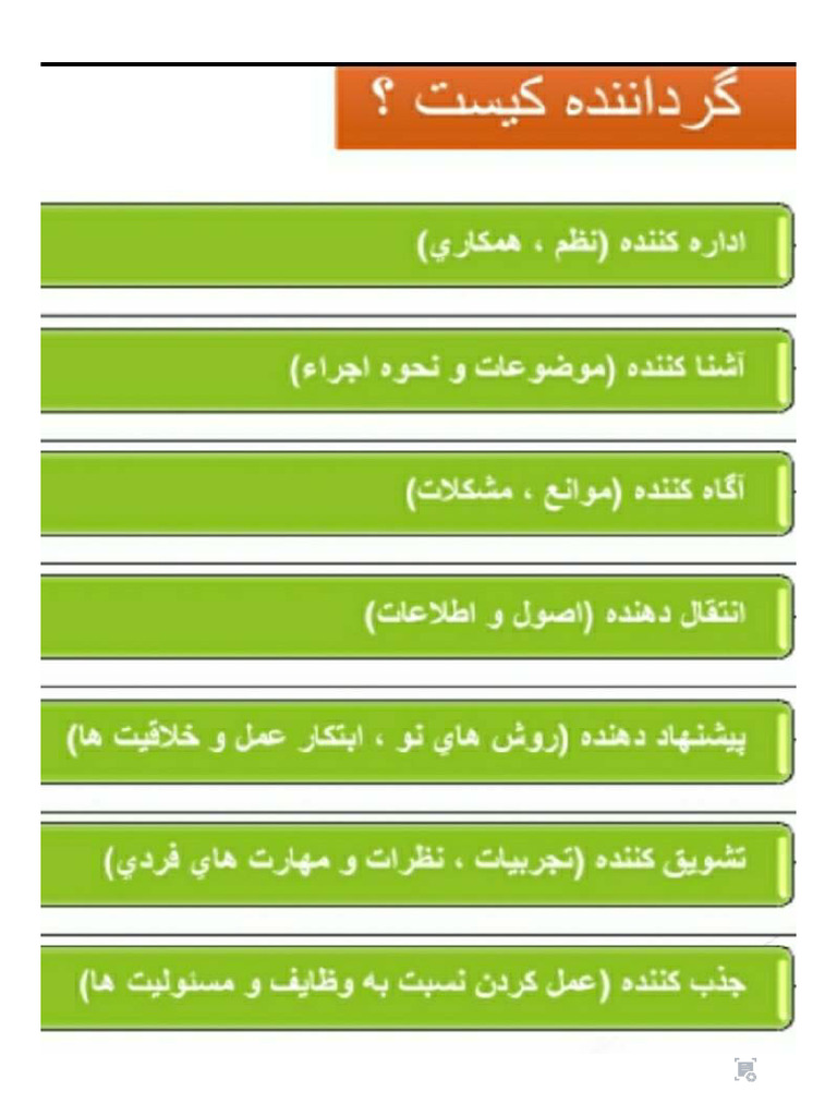 نکاتی چند راجع به گردانندکیhgfd و سخنرانی | PDF