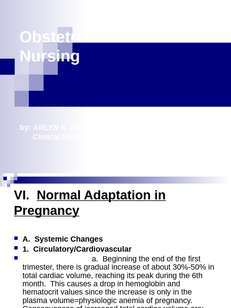 OB Normal Pregnancy | PDF | Pregnancy | Preterm Birth