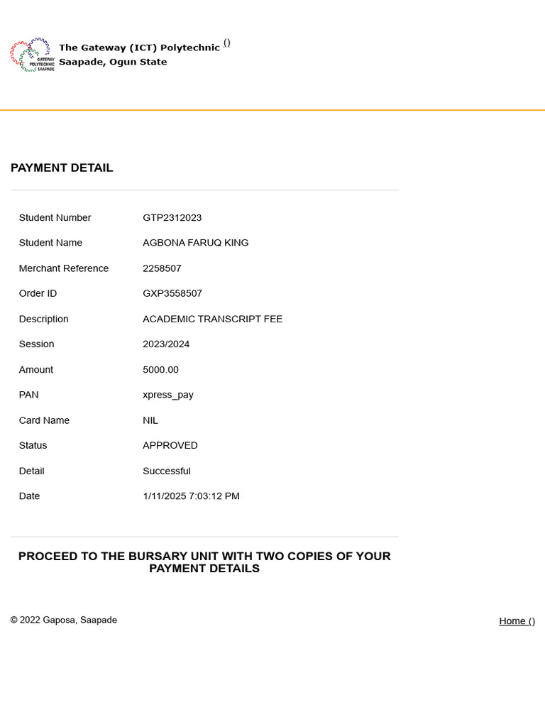 The Gateway (ICT) Polytechnic Saapade - 1 | PDF