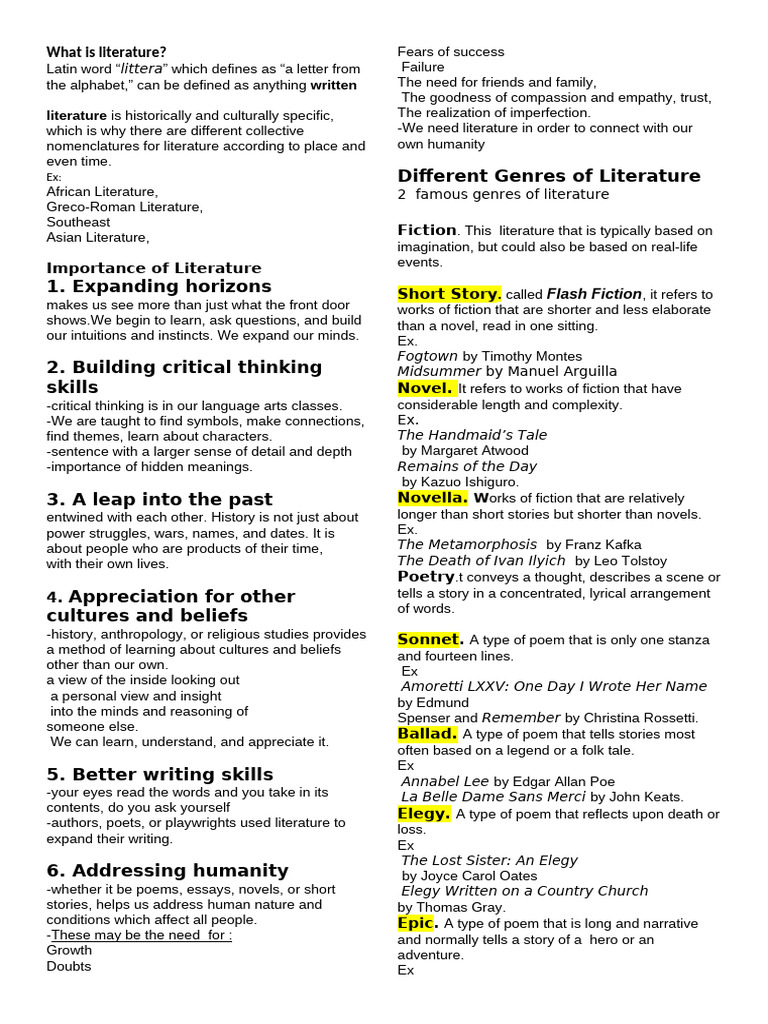 Great Books Reviewers Lesson 1-3 | PDF | Poetry | Metre (Poetry)