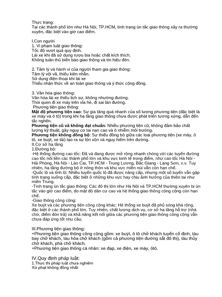 KNM-Nhóm 11-Giao Thông | PDF