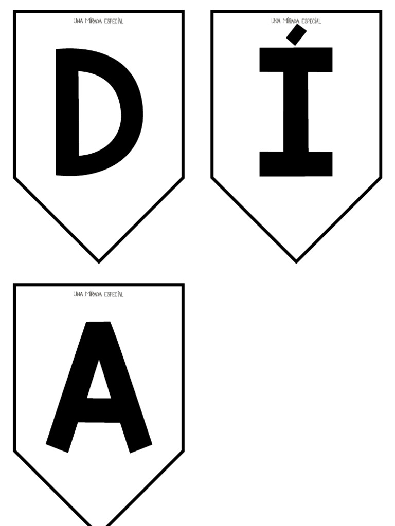 Banderines Dia de La Paz | PDF