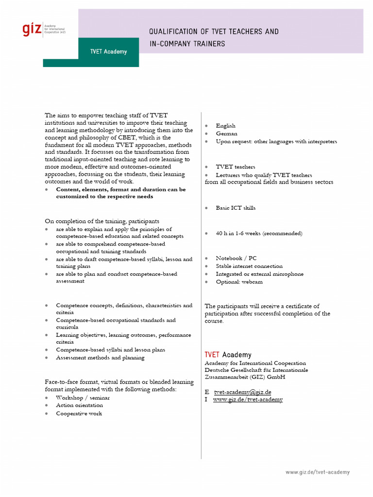 Teachers 1.1 Modernmethods CBET | PDF | Teachers | Learning