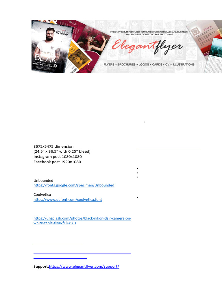 Instruction Elegantflyer Pdf Adobe Photoshop Operating System