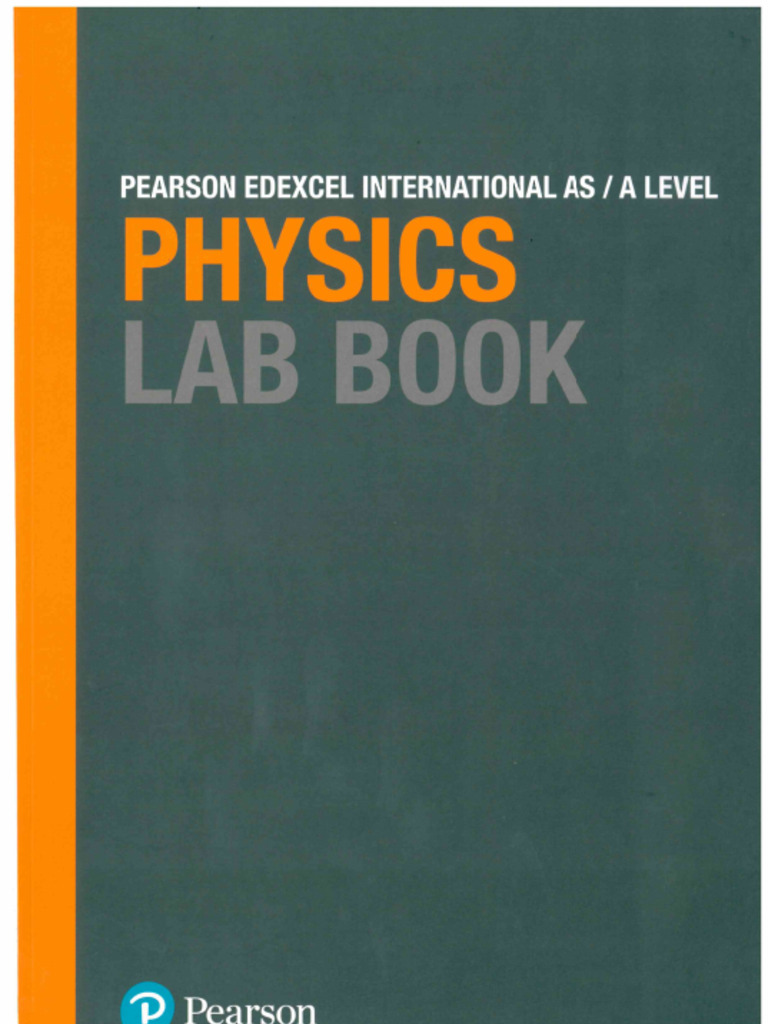 Pearson Edexcel International A Level Physics Lab Book 1nbsped ...