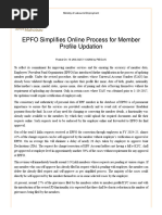 EPFO Joint Declaration User Manual | PDF | Finance & Money Management ...