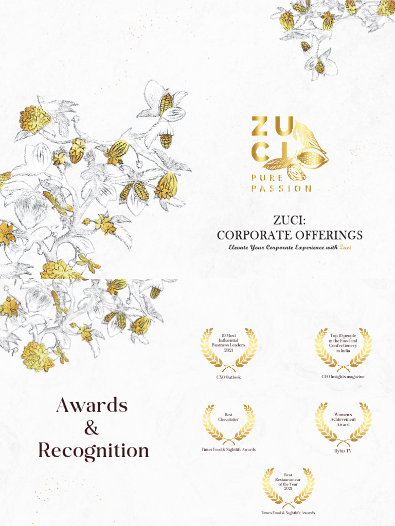 ZUCI Corporate Gifting 4 | PDF | Foods | Cuisine
