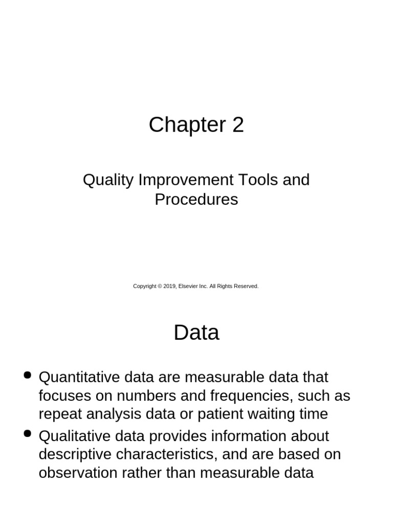 Chapter - 002 (2) Quality Improvement Tools and Procedures | PDF | Statistics | Standard Deviation