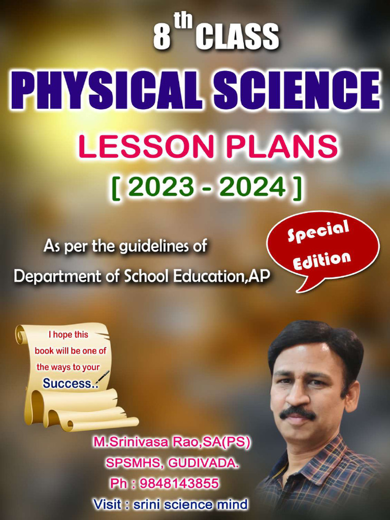 8th PS Lesson Plans BOOK 2 | PDF | Friction | Force