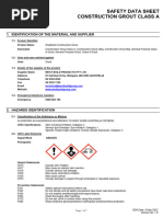 17 MSDS - Rockwool | PDF | Materials