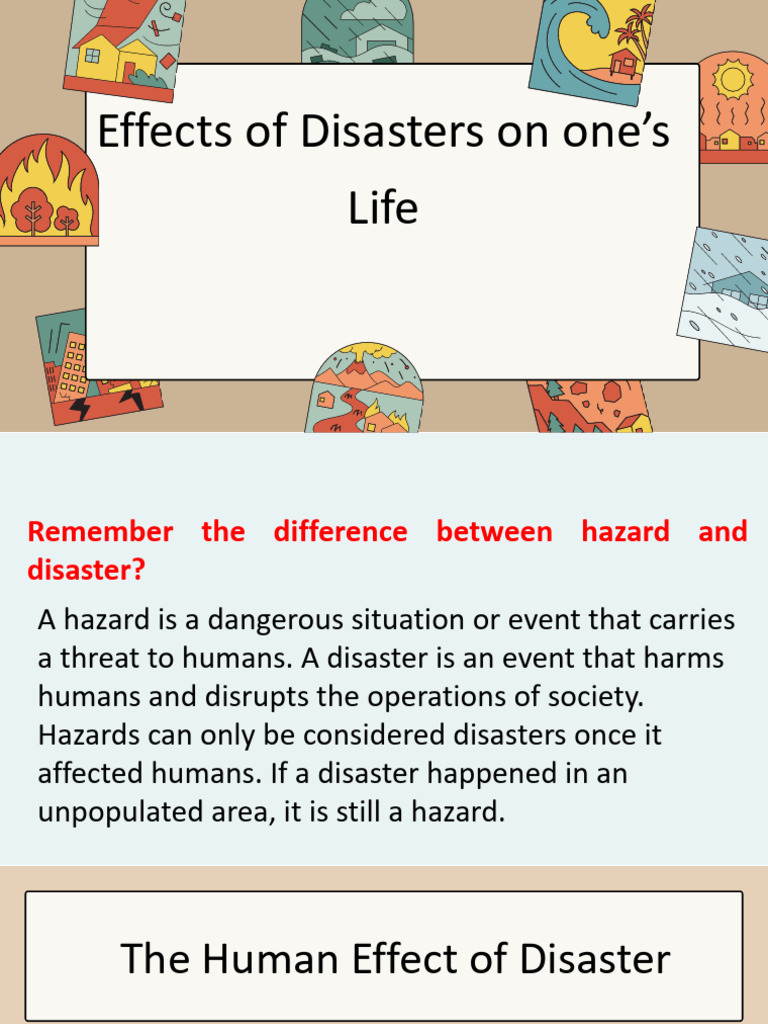 Effects-of-Disaster-to-ones-ilfe | PDF