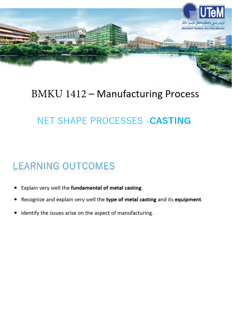 Metal Casting Processes Guide | PDF | Casting | Building Materials