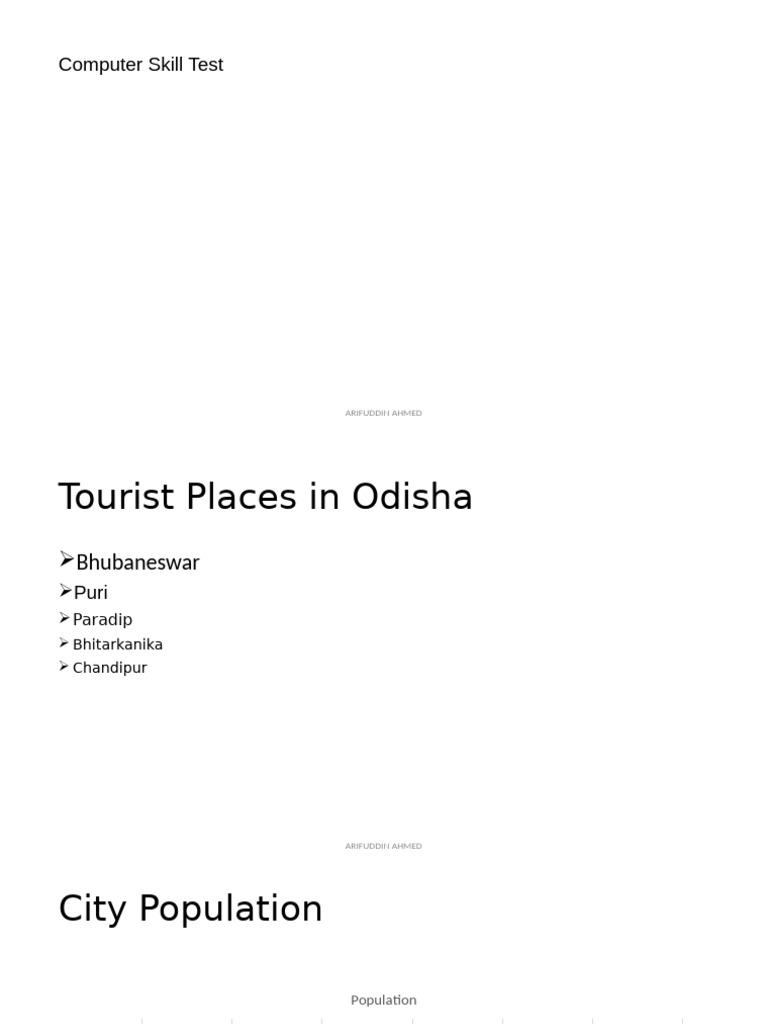 Computer Skill Test | PDF