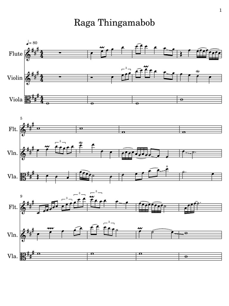 Raga Thingamabob | PDF