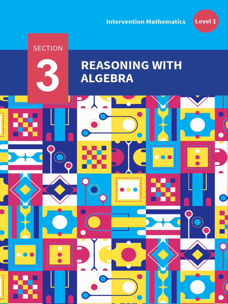 LM Intervention Maths Module 1 Section 3 Lversion | PDF | Mathematics | Pattern