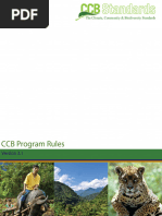 CCB and VCS Project Description Template CCB v3.0 VCS v4.4 | PDF | Natural Environment