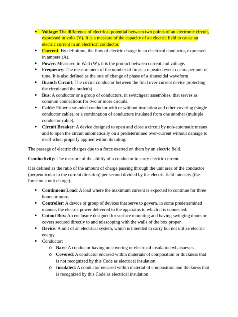 Reviewer | PDF | Electric Current | Electrical Resistance And Conductance