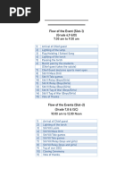 Annual Sports Day Programme Order | PDF