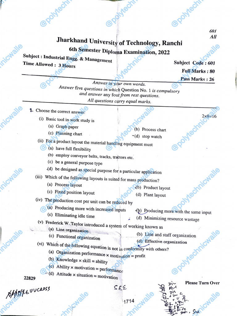 6th Sem EE-EEE 2022 PYQs JUT | PDF | Damping | Computer Engineering