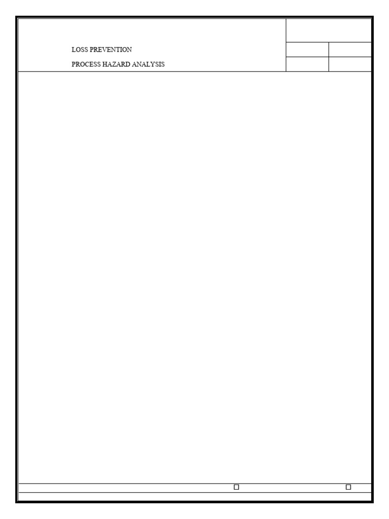 0006 - 032 - PROCESS HAZARD ANALYSIS Up-To-Date | PDF | Risk ...
