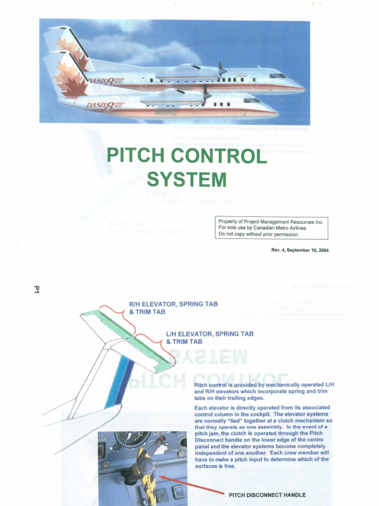 Pitch Control System | PDF