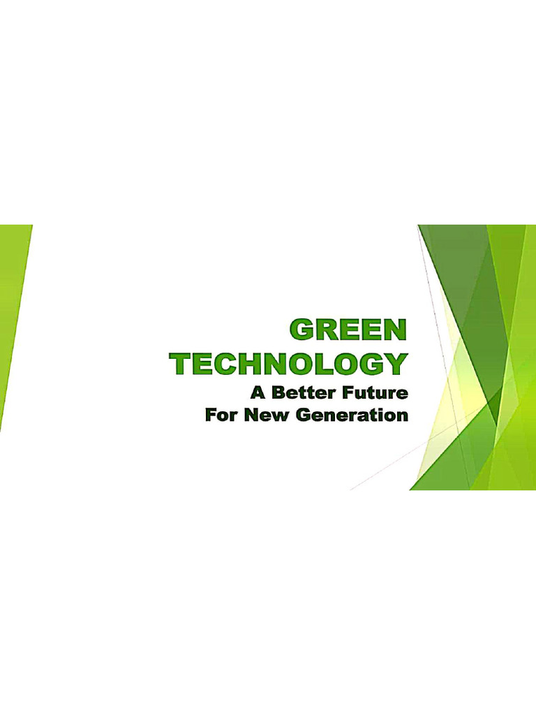 Green Energy | PDF